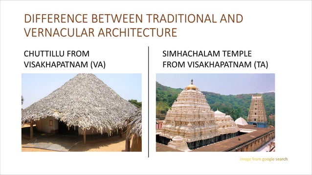 Difference between Traditional and Vernacular architecture | PDF ...