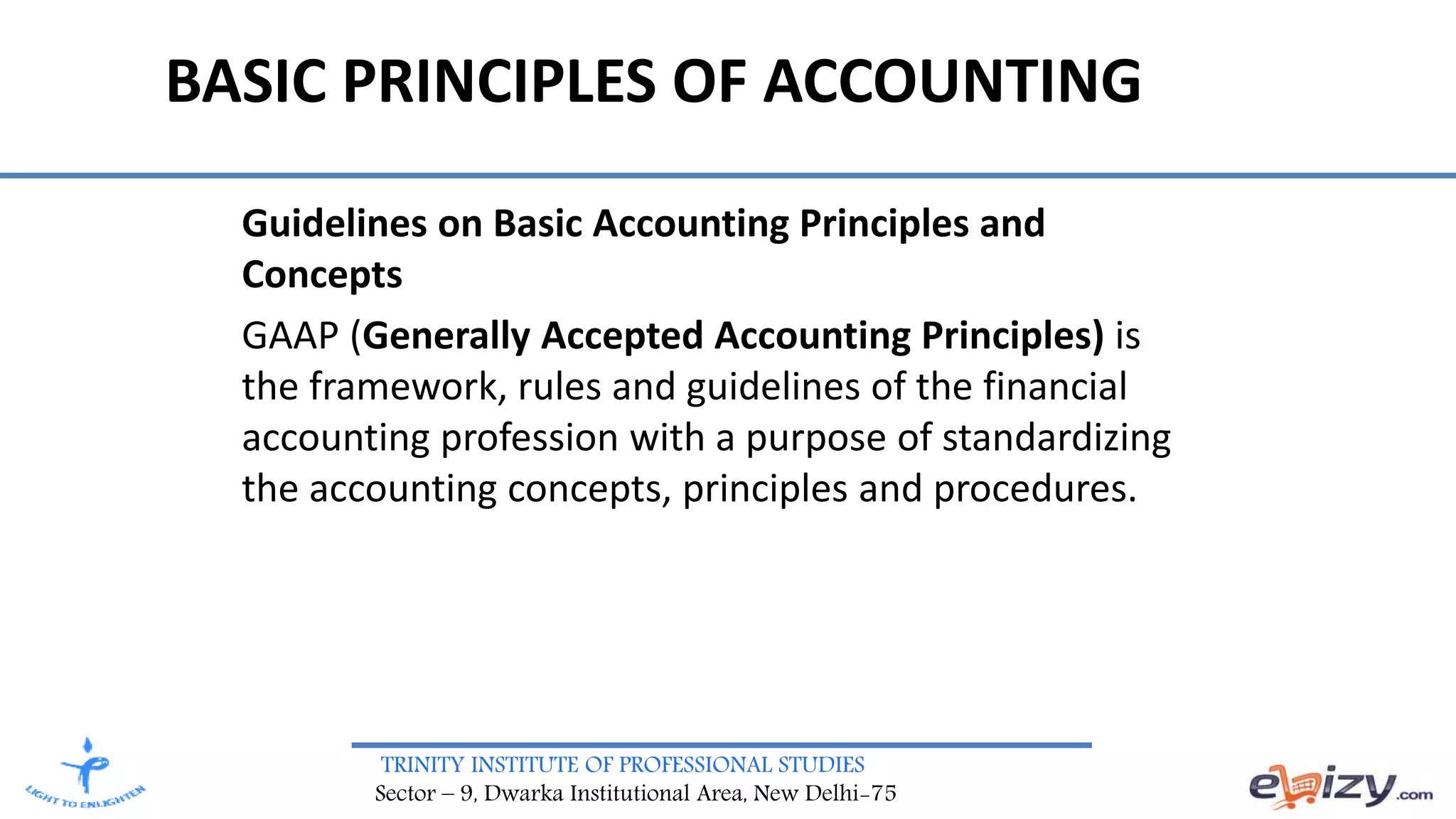 COMPUTER ACCOUNTING SOFTWARE- BASIC PRINCIPLES OF ACCOUNTING | PPT