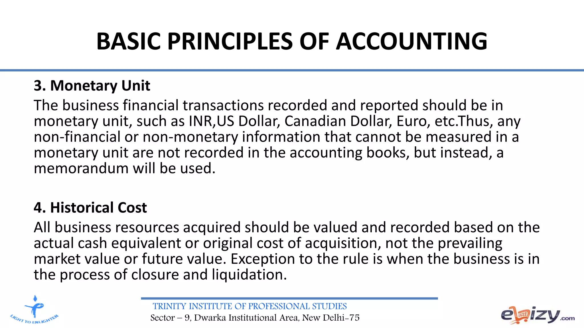 COMPUTER ACCOUNTING SOFTWARE- BASIC PRINCIPLES OF ACCOUNTING | PPT