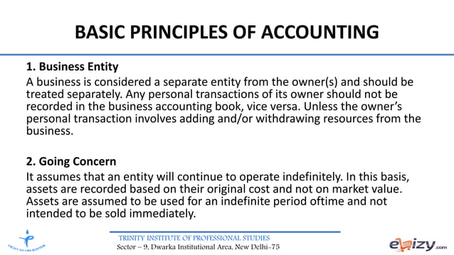 COMPUTER ACCOUNTING SOFTWARE- BASIC PRINCIPLES OF ACCOUNTING | PPT