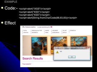 XSS filter on Server side | PPT | Free Download