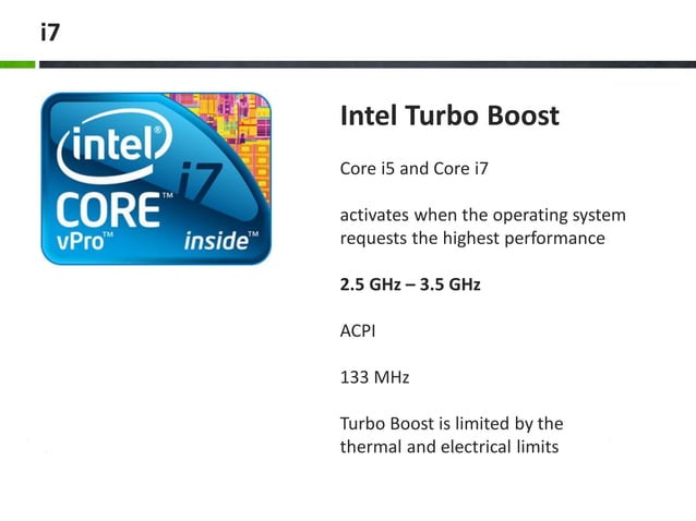 intel Processor i7, xeon | PPT