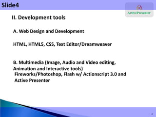 Multimedia Essentials Tutorial Website | PPT