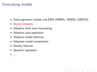 Deep learning and feature extraction for time series forecasting | PDF
