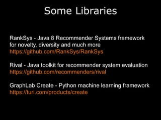 Introduction and new trends in Recommender Systems | PPTX
