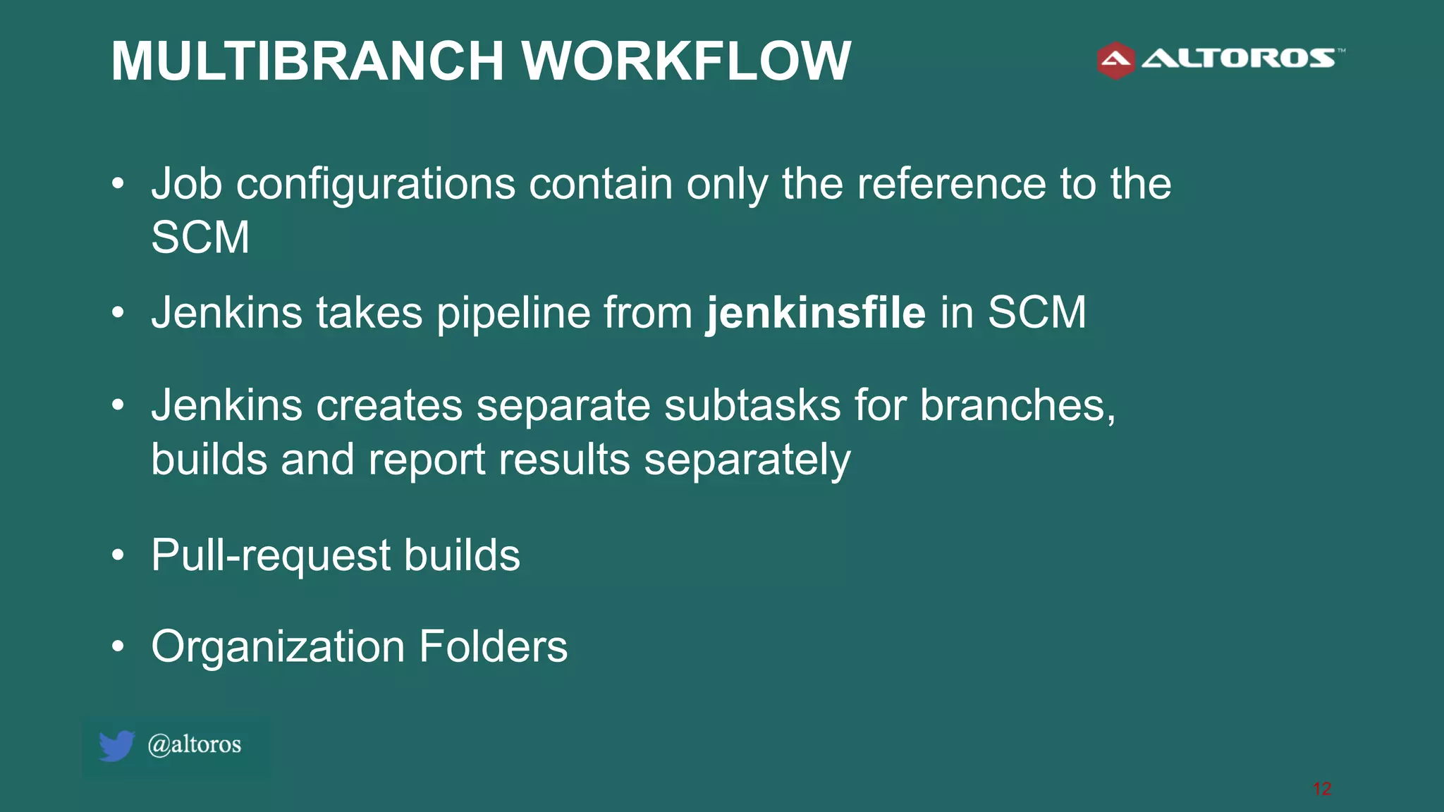 Continuous Integration and Deployment with Jenkins for PCF | PPT