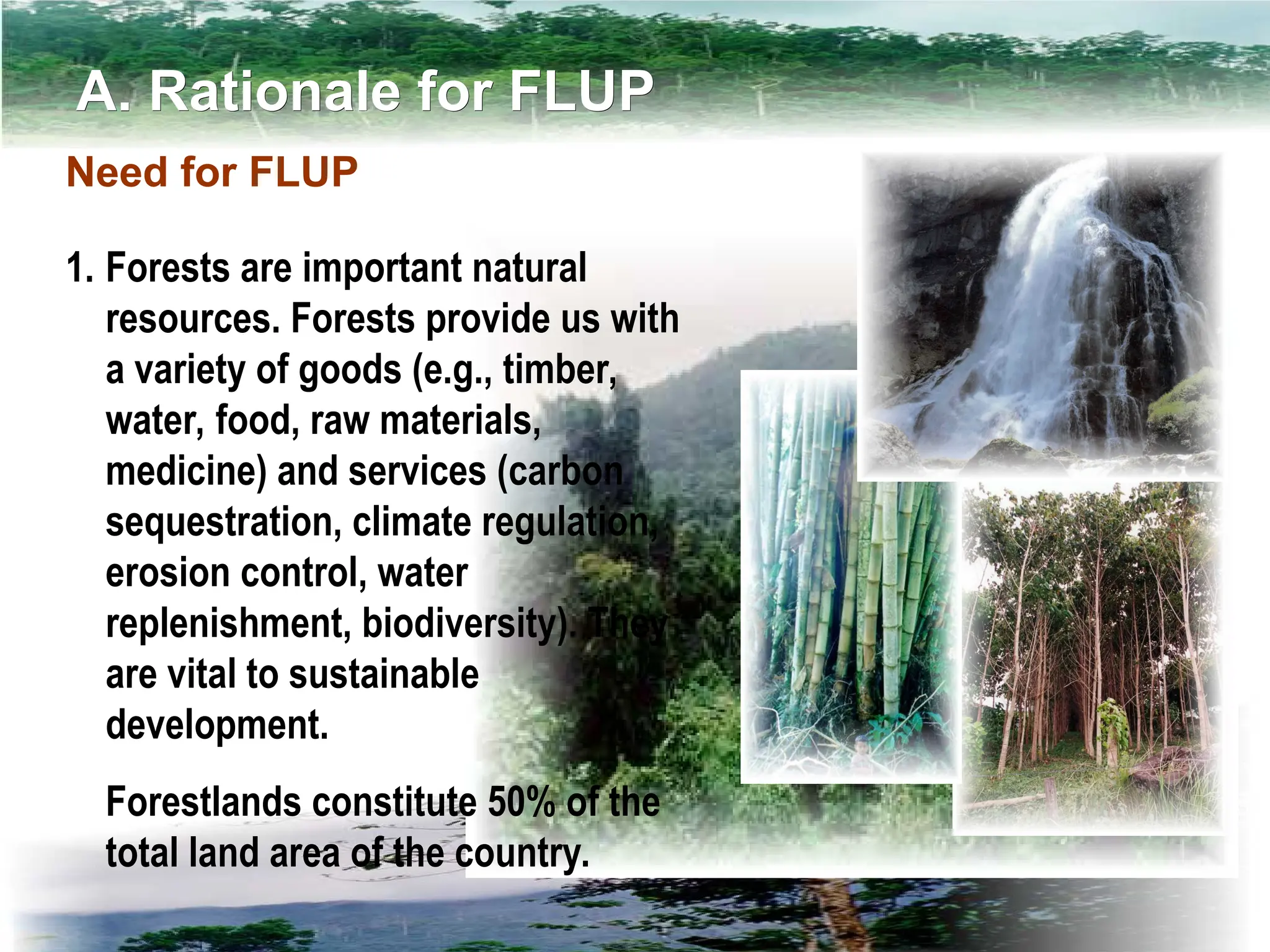 Pres. 2 Rationale and Principles of FLUP-edited.ppt | Agriculture ...