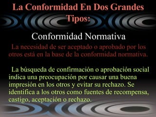 Presentación:Conformidad | PPTX