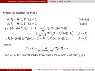 Mesoscopic multiclass traffic flow modeling on multi-lane sections | PDF | Physics | Science