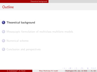 Mesoscopic multiclass traffic flow modeling on multi-lane sections | PDF | Physics | Science