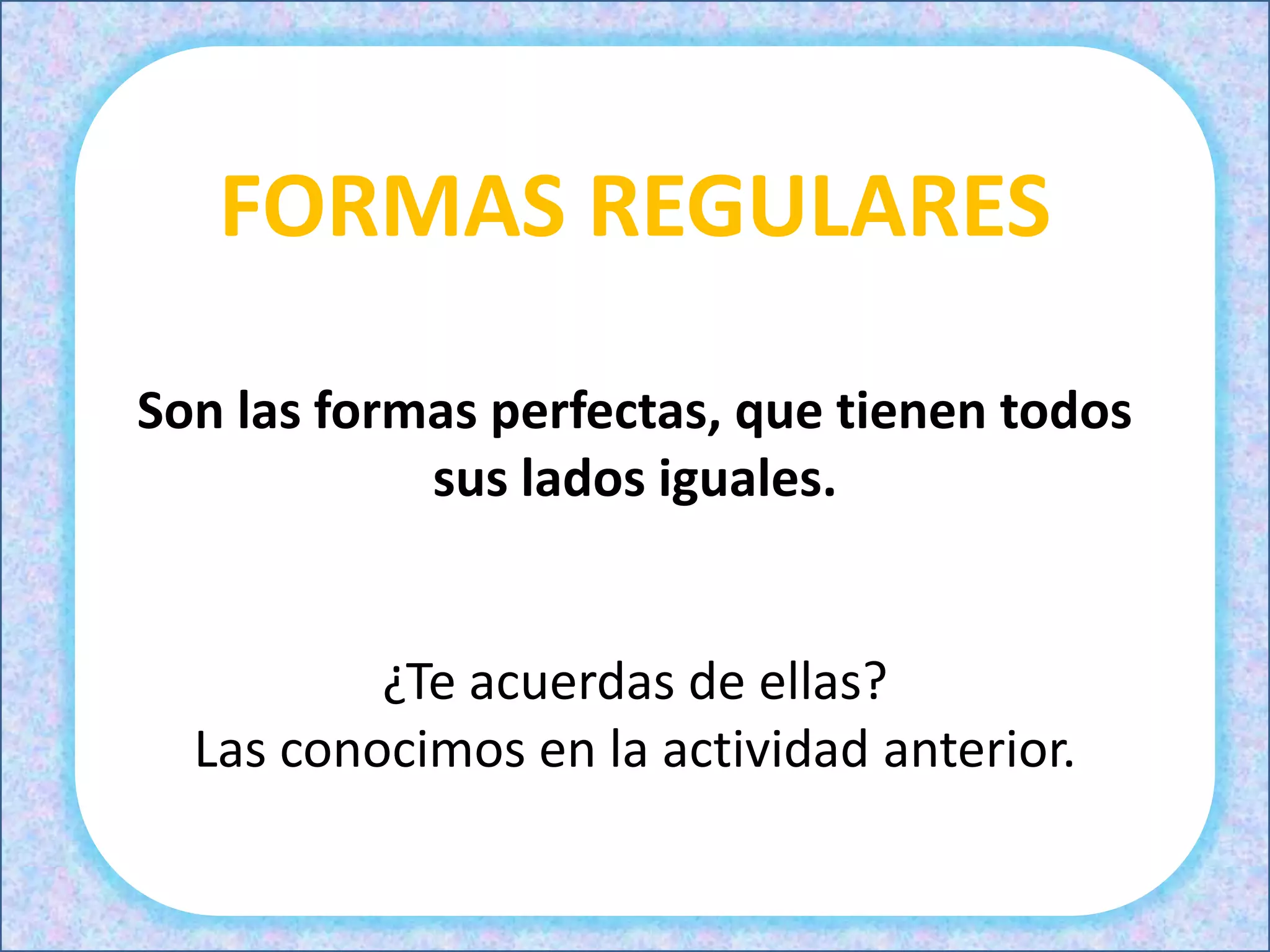Pres figuras regulares e irregulares | PPT | Download Gratuito