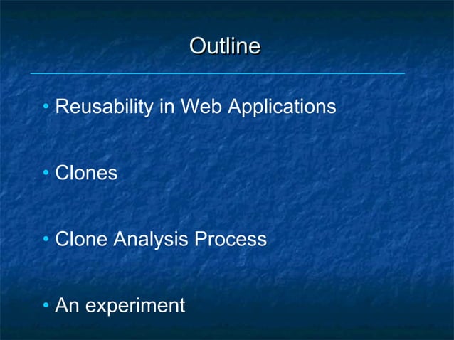 Identifying Reusable Components In Web Applications Ppt 