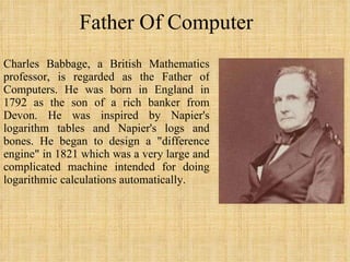 Pres. on computers final | PPT | Computing | Technology & Computing