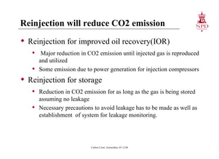 Gas reinjection and flaring reduction Norway's experience - Steinar Nja ...