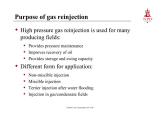 Gas reinjection and flaring reduction Norway's experience - Steinar Nja ...
