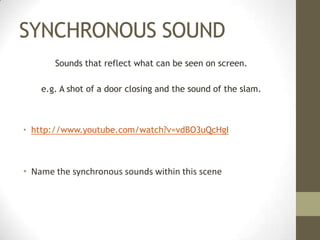 gcse - sound | PPTX | Soundtracks, TV and Showtunes | Music