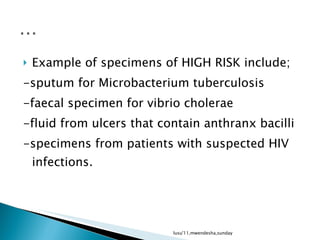 specimen collection&handling,Lusubilo2012 | PPT | Infectious Diseases ...