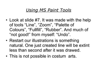 MS Paint Techniques #02 Saving Files Modes | PPT