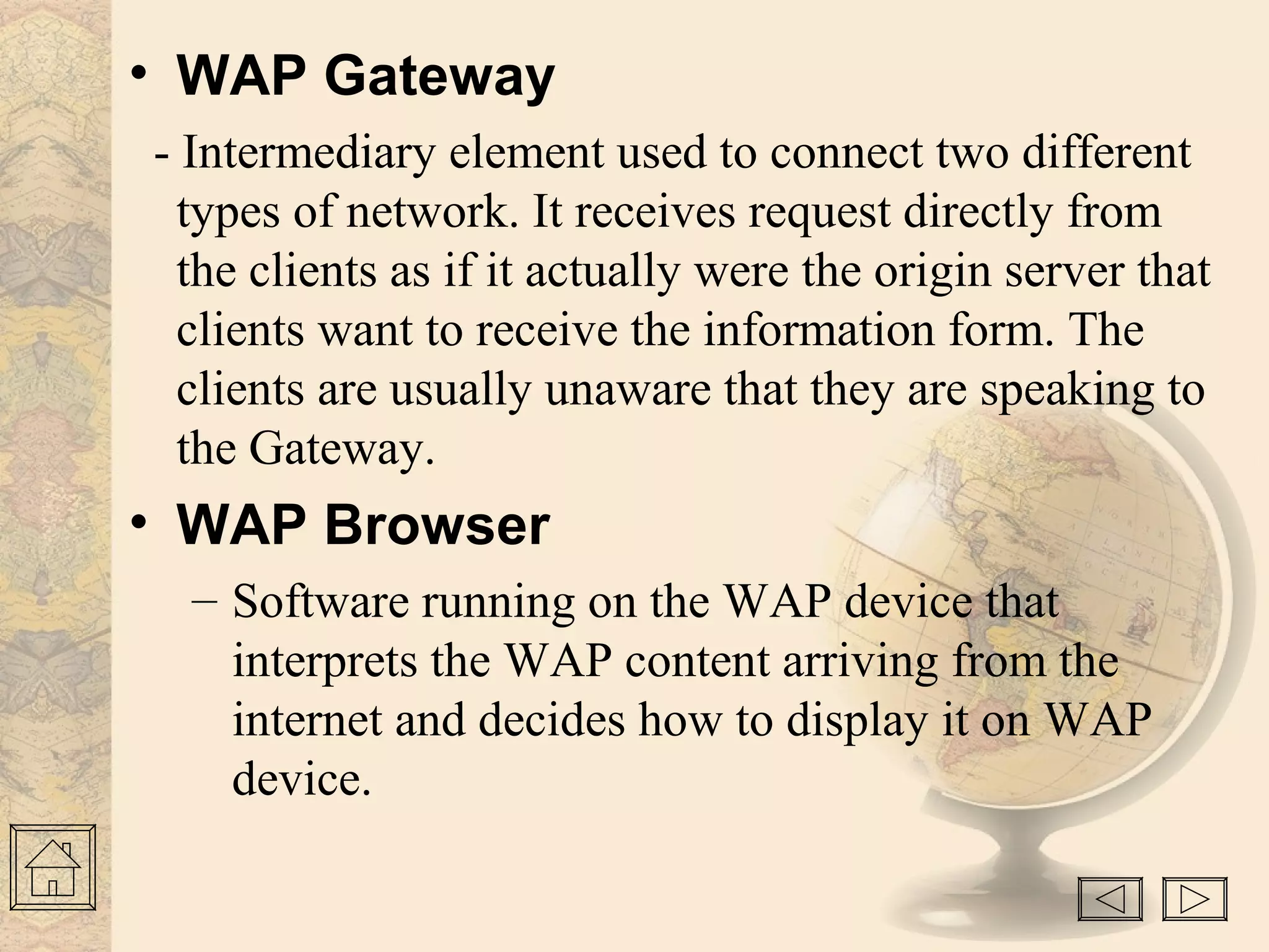WAP- Wireless Application Protocol | PPT