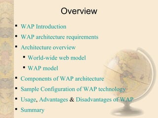 WAP- Wireless Application Protocol | PPT
