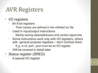 set de instrucciones primera parte de atmel | PPT