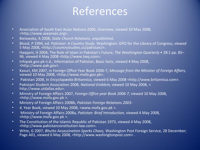 Political System Of Pakistan