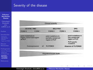 Pelizaeus–Merzbacher disease | PDF