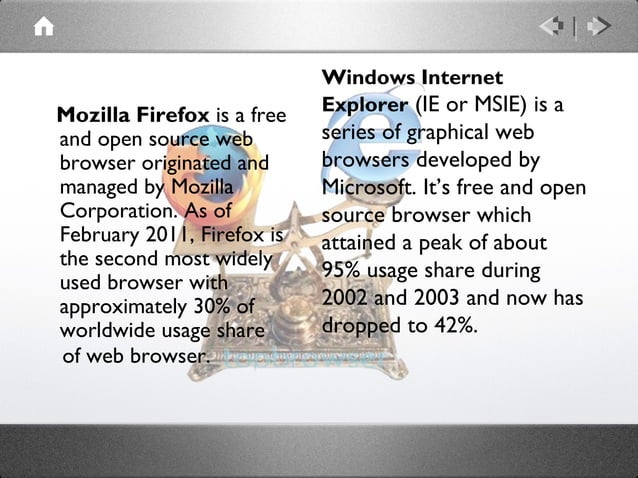 Browsers comparison | PPT | Browsers | Computer Software and Applications