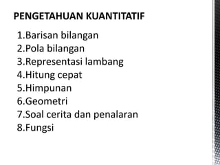 Materi Skolastik persiapan untuk UTBK SNBT | PPTX