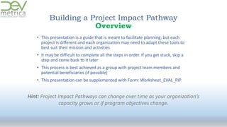 The Project Impact Pathway | PPTX
