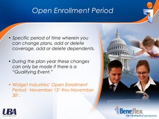 Melissa DeWeese's Open Enrollment Presentation - Sample | PPT | Health ...
