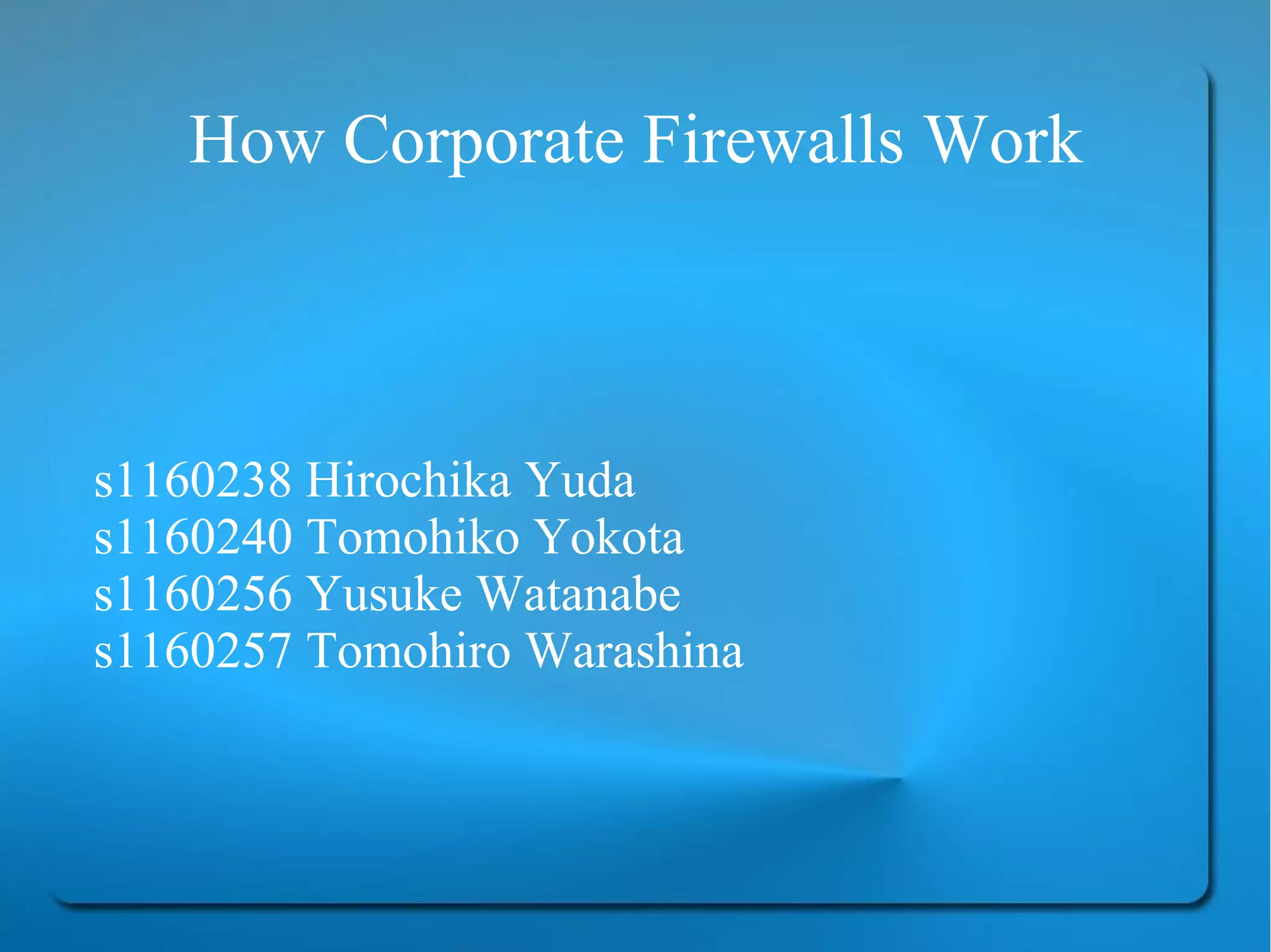 SW3 Presentation 14 | PPT