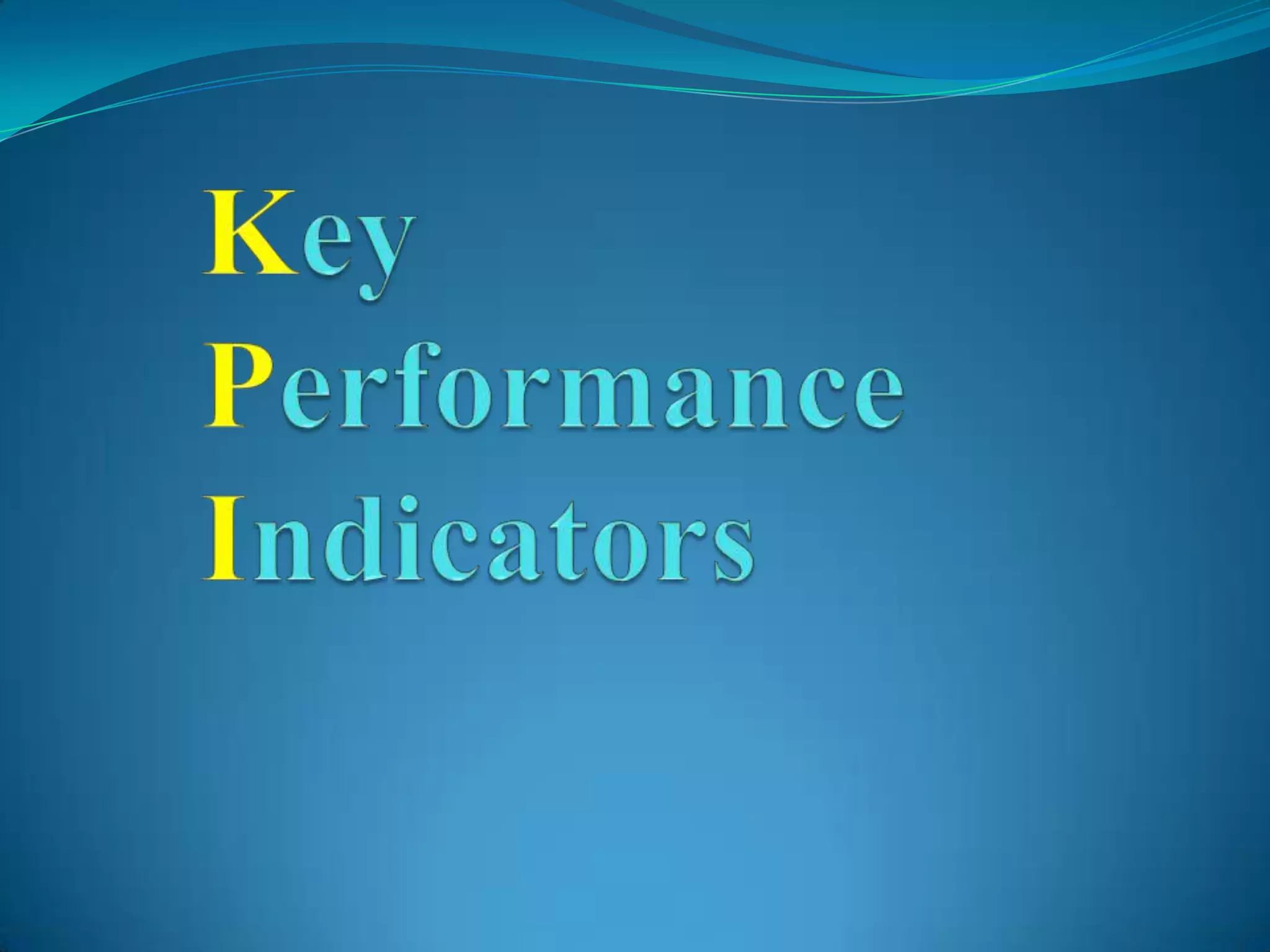 Key Performance Indicators | PDF