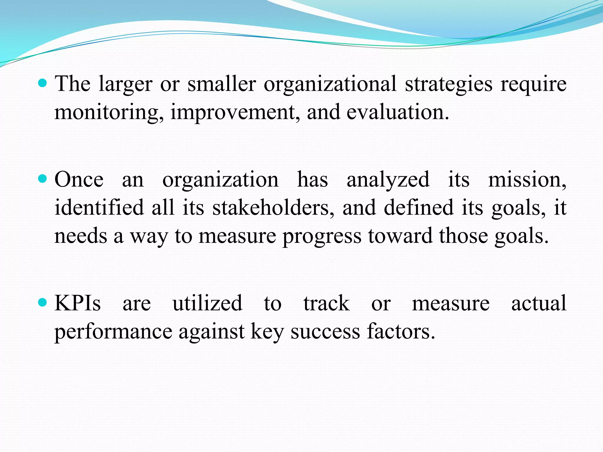 Key Performance Indicators | PDF