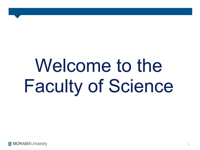 Enrolment 2015 Science Welcome | PPT