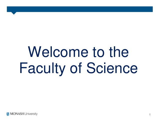 Enrolment 2015 Science Welcome