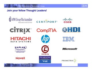 IBM Professional Certification Overview | PPT