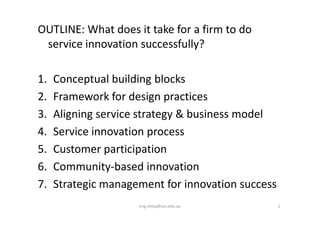 Service Innovation for the Digital World | PDF