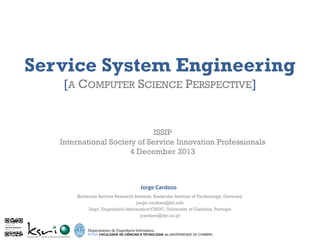 Service System Engineering | PPT