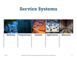 Service System Engineering | PPT