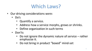 Three Laws of Service Science | PDF