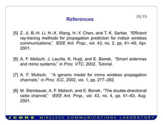3D Spatial Channel Modeling | PDF