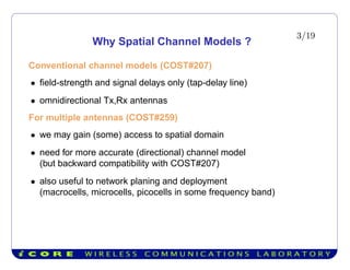 3D Spatial Channel Modeling | PDF