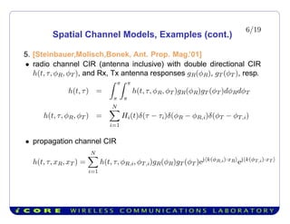 3D Spatial Channel Modeling | PDF