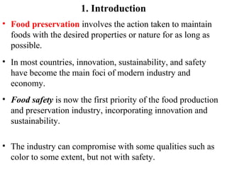 Pres5. Food preservation | PPT