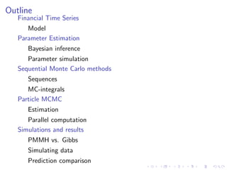 Bayesian Inference on a Stochastic Volatility model Using PMCMC methods | PDF