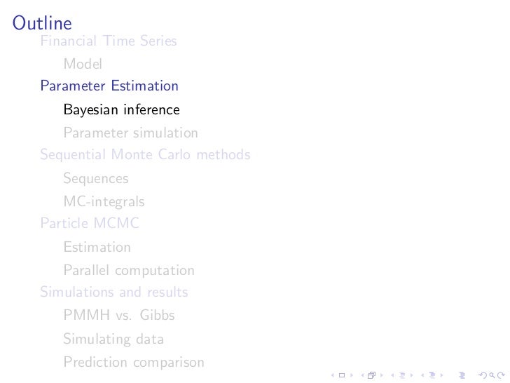 Bayesian Inference on a Stochastic Volatility model Using PMCMC metho…