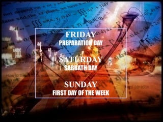Sabbath and rest, learn the true meaning of the Sabbath day | PPTX