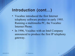 IP Telephony | PPT
