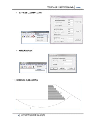 Presa de gaviones con gavac win | DOCX